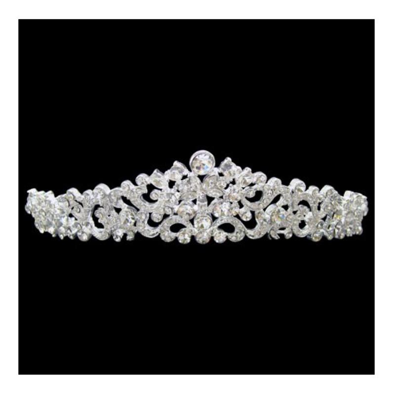 Wedding Deluxe Swarovski Crystal Tiara - Wedding Wish