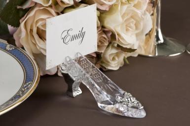 Wedding Cinderella Slipper Place Card Holder - Wedding Wish