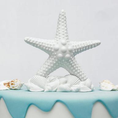 Wedding Starfish Cake Topper - Wedding Wish