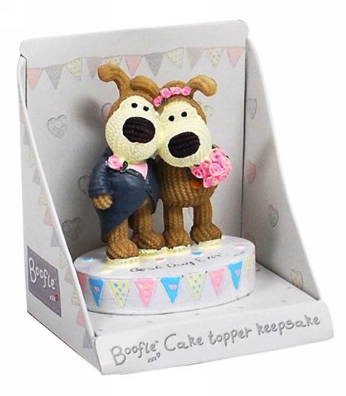 Wedding Boofle Resin Cake Topper - Wedding Wish